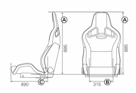 RECARO Sportster CS - Eldon Roadster